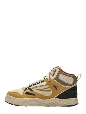 FILA Slam Mid Skate Shoes - Tan/black/red