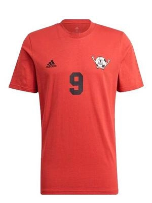 Adidas Short Sleeve Graphic T-shirt - Pinkred