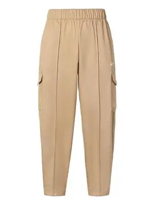 Nike Essentials Woven High Waist Cargo Pants - Tan