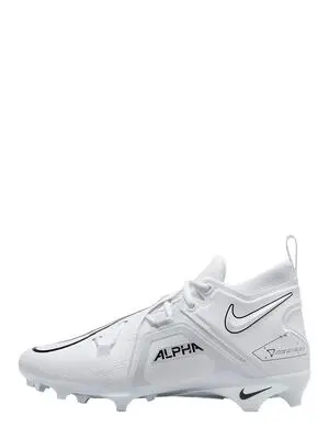 Nike Alpha Menace Pro 3 Athletic Football Cleats - White/pure Platinum/black