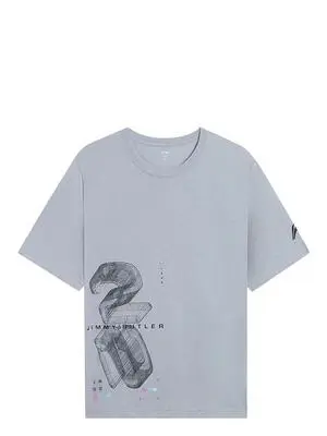 LI-NING Jimmy Butler Fast Dry Basketball T-shirt - Grey