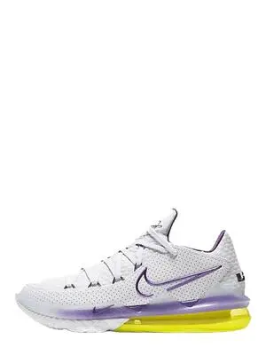 Nike Nike Lebron 17 Low EP Athletic Sneakers White/purple
