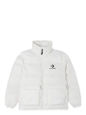 CONVERSE Star Chevron Puffer Jacket - White