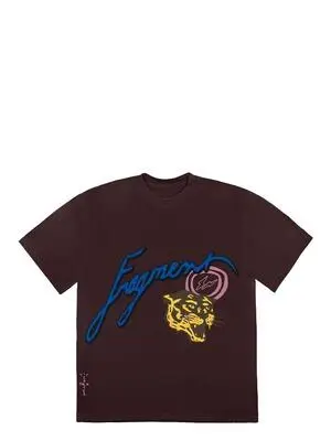 TRAVIS SCOTT Cactus Jack For Fragment Icons Tee - Brown