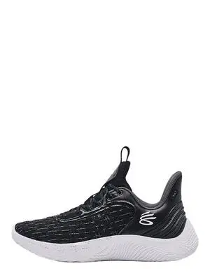 Under Armour Curry Flow Team Low Top Sneakers - Black/white