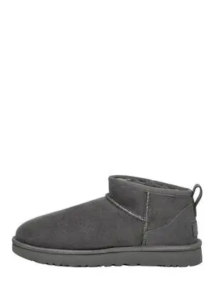 UGG UGG Classic Ultra Mini Ankle Boots Grey