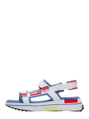 PUMA Future Rider Game On Sandals - White/blue