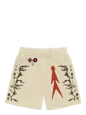 TRAVIS SCOTT Cactus Jack FW22 Character Shorts 'Natural' Beige