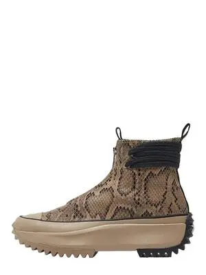 CONVERSE Run Star Hike Snakeskin High Top Sneakers - Brown