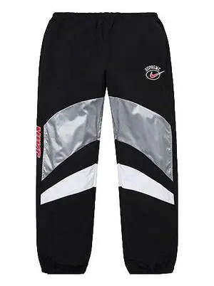 Supreme Ss19 X Nike Warm Up Pant Crossover Casual Pants - Silver