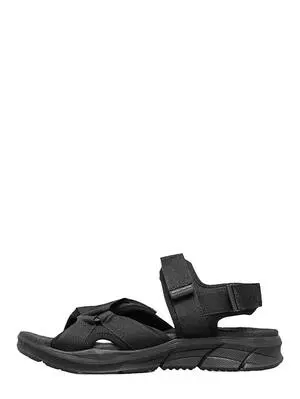 Sketchers Adjustable Strap Sandals - Black