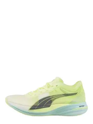 PUMA Deviate Nitro Elite Running Shoe - Green/blue/white
