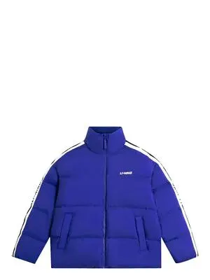 LI-NING Graphic Short Down Jacket - Blue/white