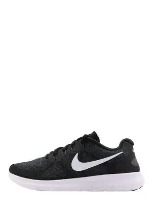 Nike Free Rn 2017 Athletic Sneakers - Black/white-grey