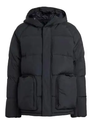 Adidas Hooded Down Jacket - Black