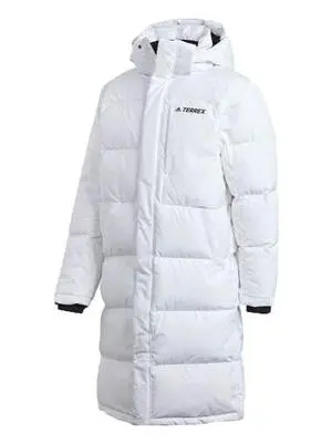 Adidas Hooded Down Parka - White