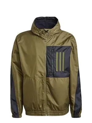 Adidas Training Sports Running Woven Hooded Jacket - Default Color