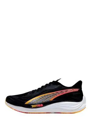 PUMA Velocity Nitro 3 Sneakers - Black/silver/sun Stream