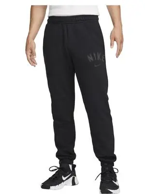 Nike Swoosh Dri-fit Fleece Fitness Joggers Asia Sizing 'black - Black/black