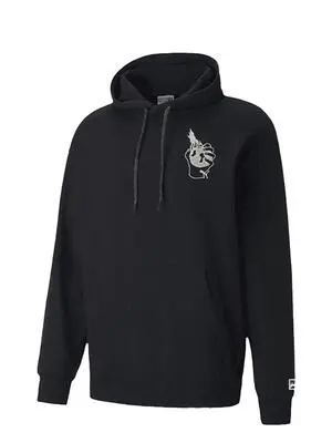 PUMA Downtown Graphic Hoodie - Black