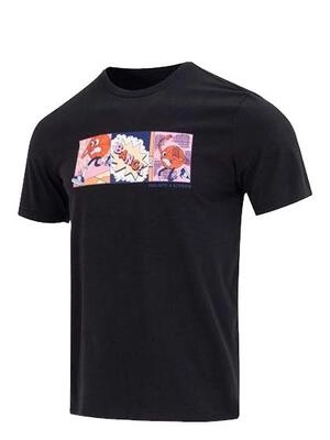 ADIDAS Adidas Lil' Stripe Basketball Graphic Tee 'black'