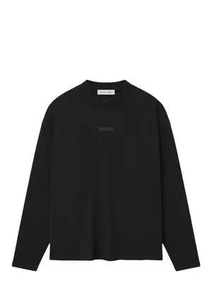 FEAR OF GOD Fear Of God Essentials Classic Long Sleeve T-shirt 'jet Black'