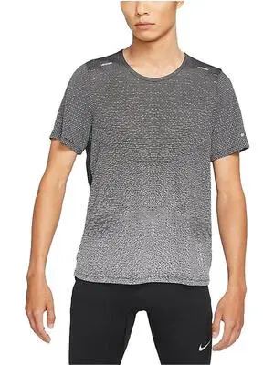 Nike As Rn Dvn Pinnacle Ss Top - Grey