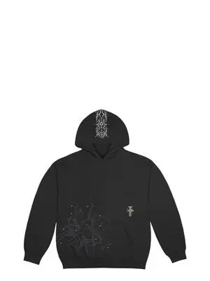 TRAVIS SCOTT Cactus Jack Fw22 Studded Hoodie - Black