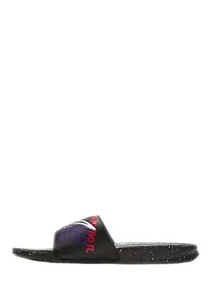 Nike Nike Benassi Slide "Planet Of Hoops" Black/muti-color