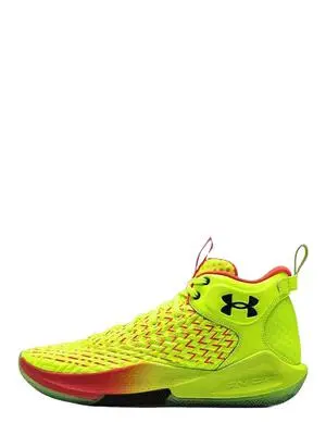 Under Armour Under Armour HOVR Havoc 4 Clone SP "Highlight Yellow" High Top Athletic Sneakers Yellow