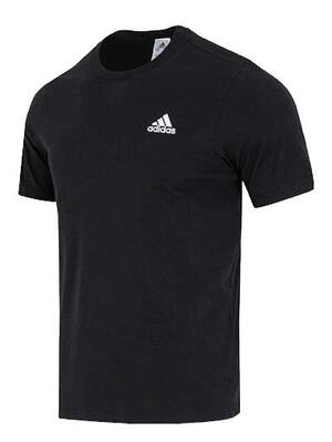 Adidas Essentials Embroidered Small Logo T-shirt - Black