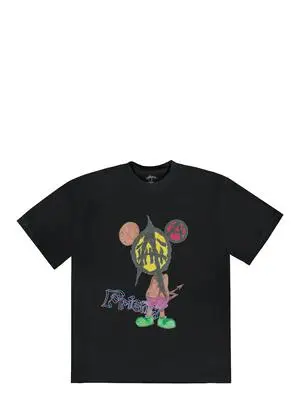 TRAVIS SCOTT Utopia X St Michael 2b T-shirt - Black