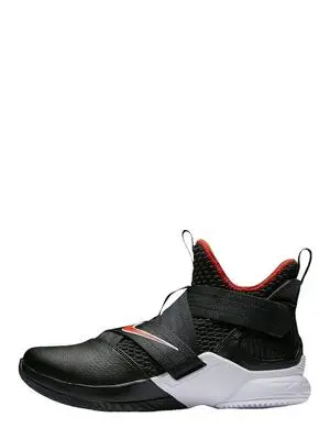 Nike Nike LeBron Soldier 12 High Top Athletic Sneakers Black