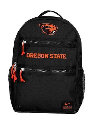 Nike College Oregon State Backpack - Black/orange