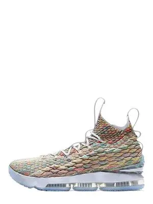 Nike Nike LeBron 15 High Top Lace-Up Athletic Sneakers Multi-color