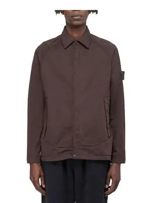 Stone Island Ghost Overshirt - Brown