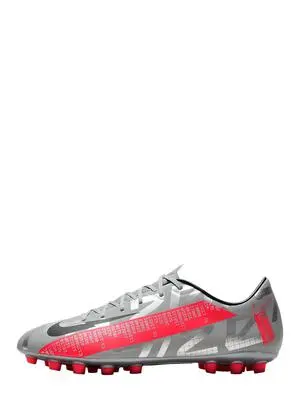 Nike Vapor 13 Academy Ag Artificial Grass Soccer Cleats - Grey/red
