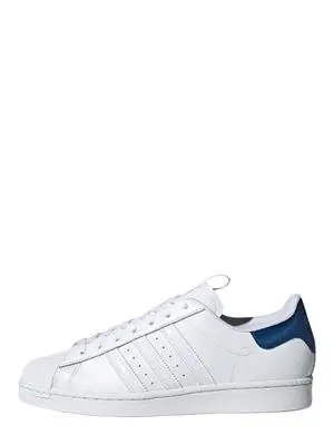 Adidas Originals Superstar Retro Low Top Sneakers - White/blue