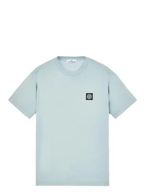 Stone Island Stone Island Compass Patch Logo T-shirt 'sky Blue' Sky Blue