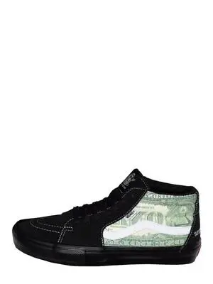 VANS Supreme X Skate Grosso Mid 'dollar Bill - Black