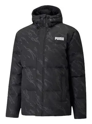 PUMA Down Jacket - Black/white