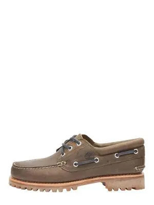 Timberland 3-eye Lug Shoes - Olive Full Grain