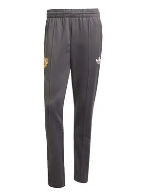 Adidas Manchester United Originals Track Pants Asia Sizing 'black White Red - Black/white/red