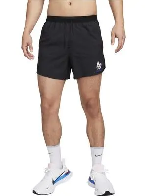 Nike Energy Stride 5 Brief-lined Shorts - Black