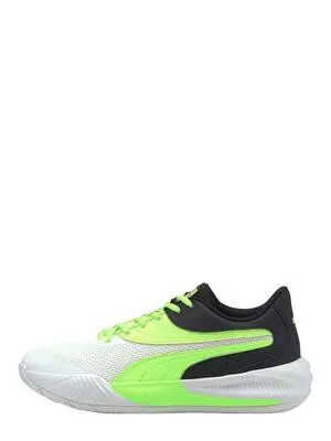 PUMA Triple Basketball Low Top Sneakers - White/green/black