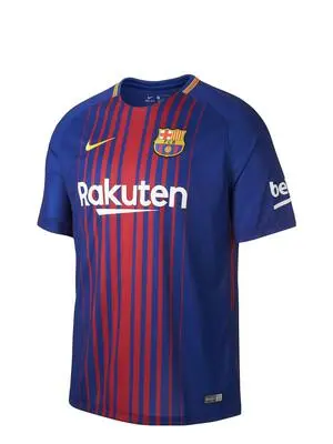 Nike Fc Barcelona 17/18 Home Jersey - Tan