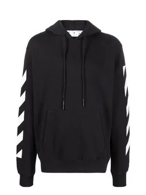 Off-White Arrow Pattern Hoodie - Multi-color