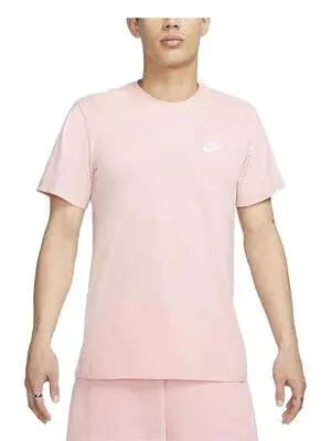 Nike Nike As M Nsw Club T-shirt 'pink' Pink