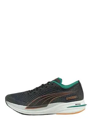 PUMA Deviate Nitro Wtr Running Sneakers - Black/orange