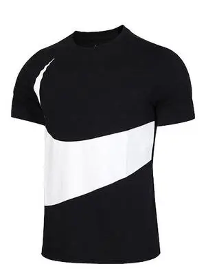 Nike Swoosh Short Sleeve T-shirt - Black